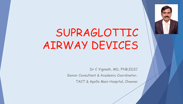 Common Supraglottic Airway Devices - TACT